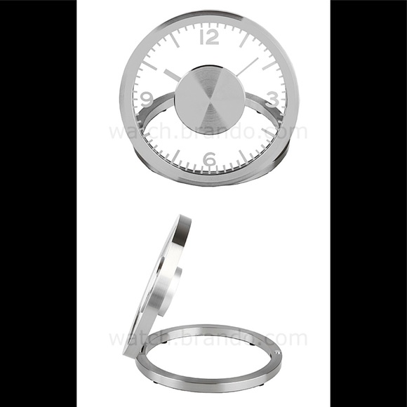 Metropolis | Wall Decor | Metropolis Metal Table Clock | Poshmark